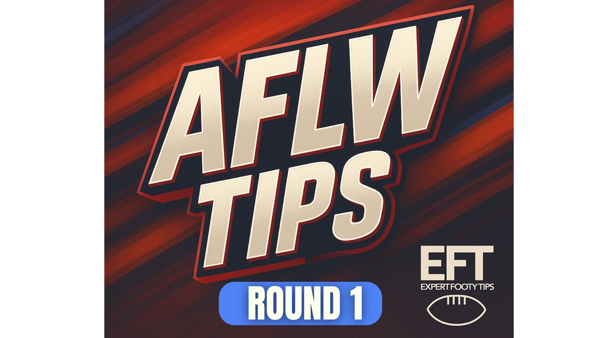 Round 1 AFLW Tips 2025 | SGM Bets & Predictions!